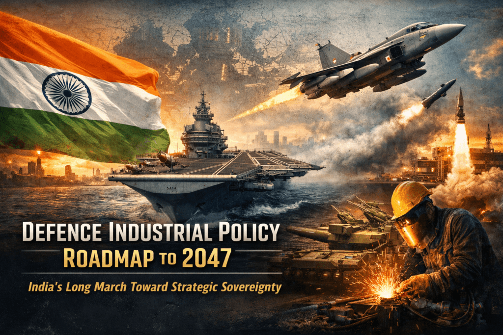 India Defence Industrial Policy 2047 Explained